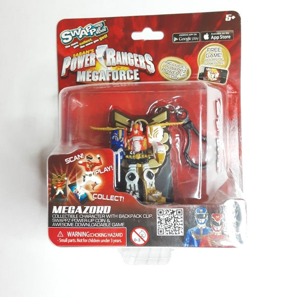 Saban | Toys | Swappz Power Rangers Mega Force Megazord Mini Figure ...